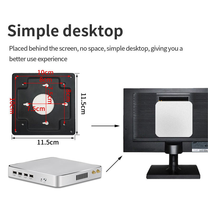 Bulk Buy China Wholesale Celeron N5095 Mini Pc Quad Core 8gb Ddr4 128gb ...