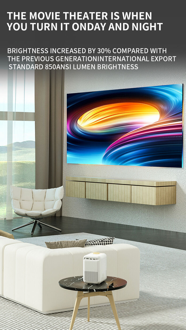 China Factory 3d 4k Wireless Bluetooth Home Theater Led Video Movie ...