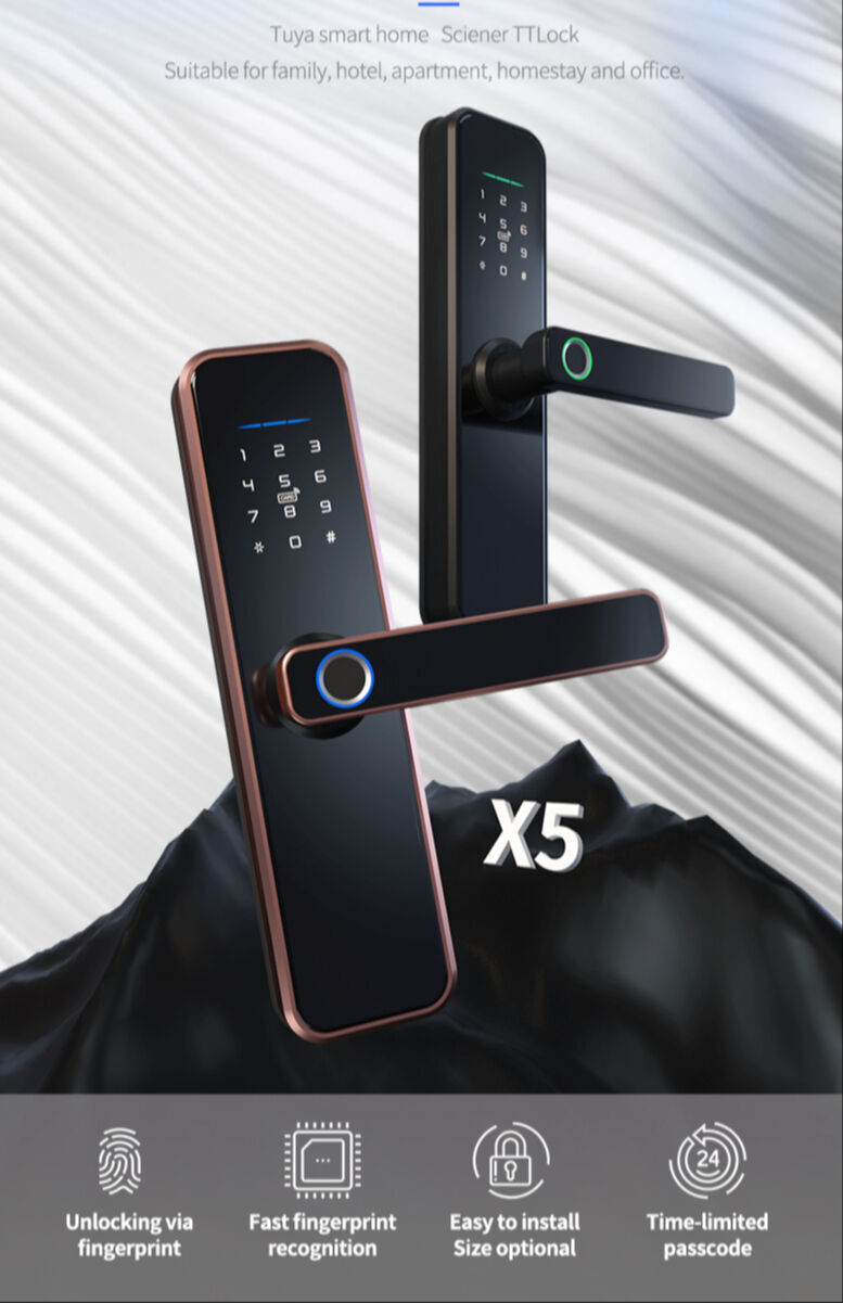 Buy Wholesale China App Home Cylinder 5050 Mortise Smart Electronic ...