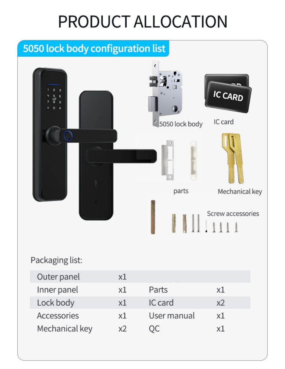 Sinovotec Factory Supplier Fingerprint Tuya App Safe Lock Smart Home ...