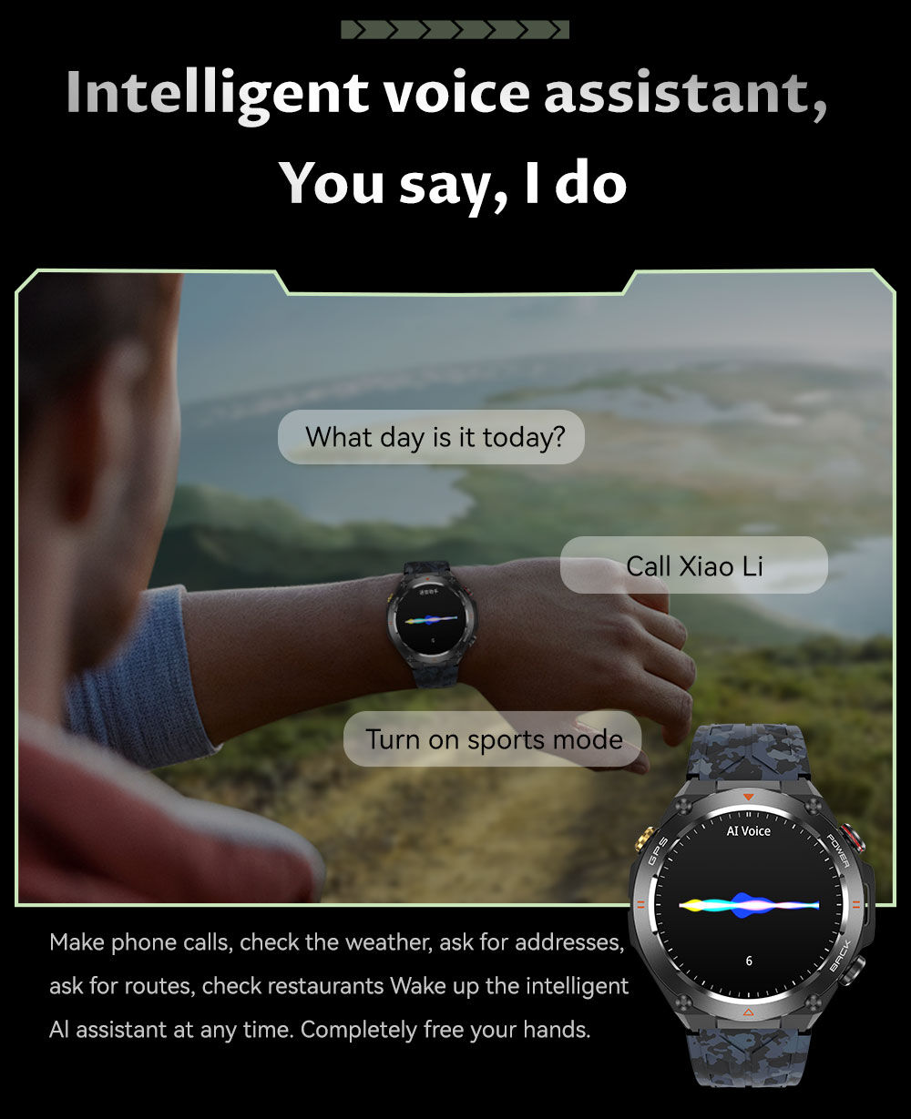 G18 Gps Bt Calling Built In Sport Tracking Watch, Heart Rate, Blood ...