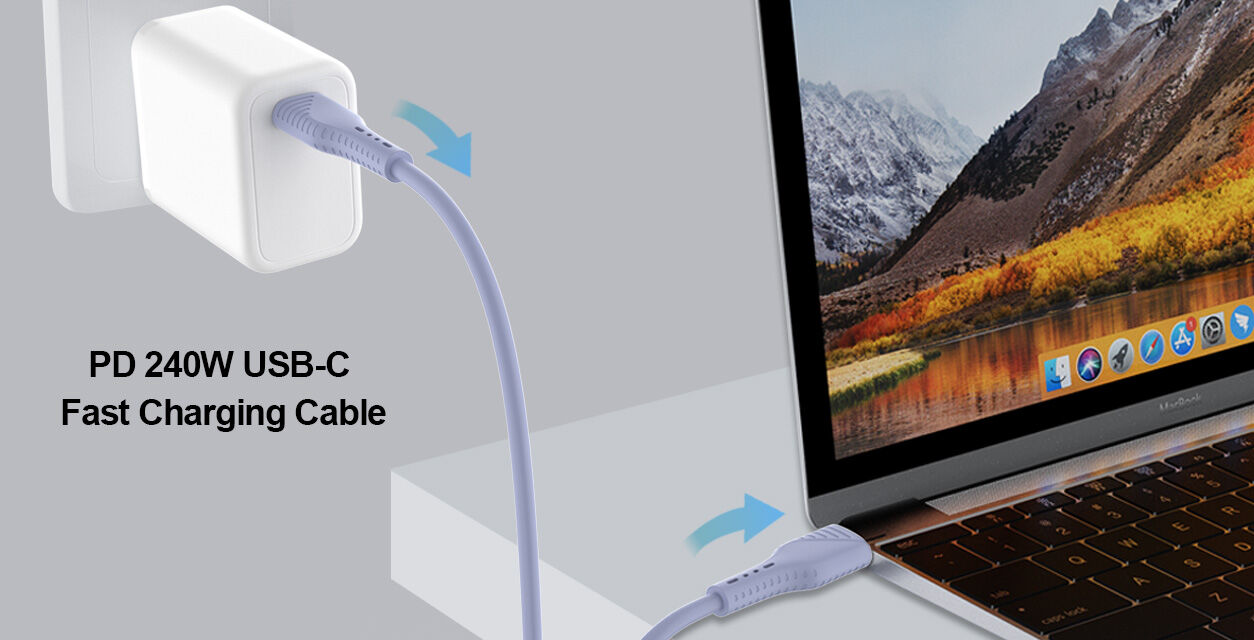 Buy China Wholesale E-mark Usb C Pd Cable 240w 1m, Type-c Pd 240w Cable ...