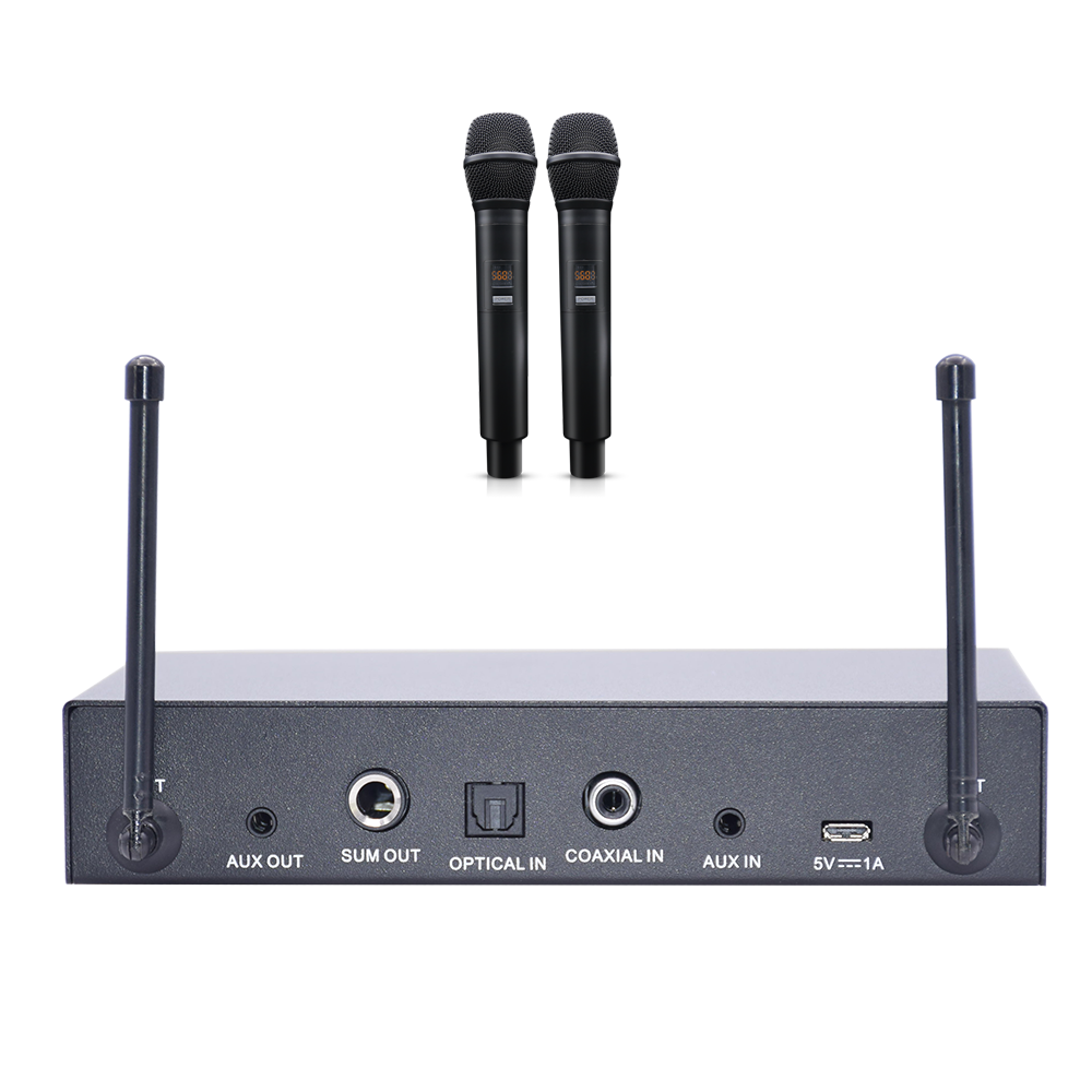 Optical Input Microphone Karaoke Mixer System, Bluetooth Wireless ...
