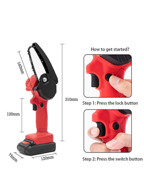 Bulk Buy China Wholesale Mini Chargeable Handheld Electric Chain Saws ...