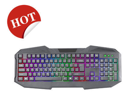 Rgb Backlit Gaming Keyboard; 7 Different Rgb Lighting Modes & Effects ...