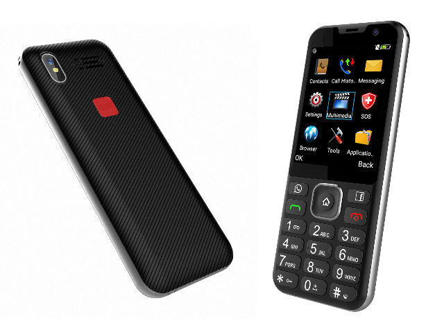 2.8 Inch Screen Bar Senior Unlocked Android 4g Lte Keypad Mobile Phone ...