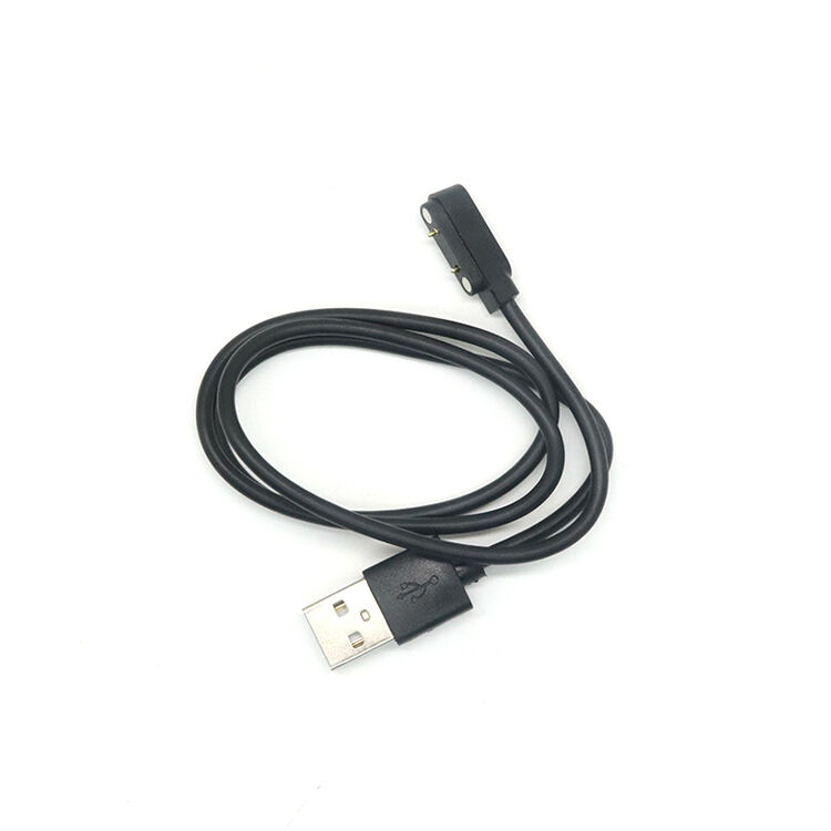 Factory Supply Usb A Male To 4pin Magnetic Wearable Device Charging ...