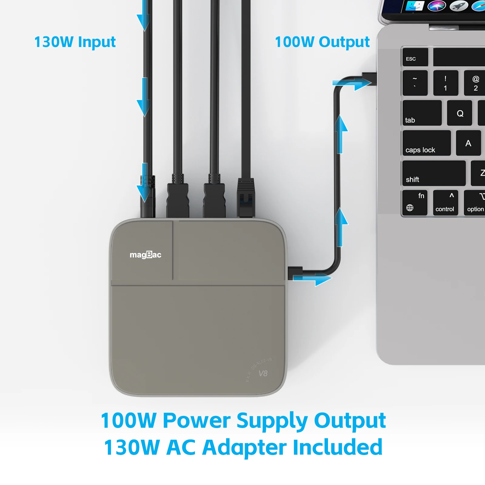 8k 30hz Usb C Docking Station Rj45 Dual Monitor 4k 60hz Dual Hdmi Sd ...