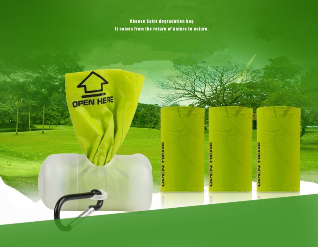 Factory Stock Disposable Dog Poop Pick Up Bags Epi Pla Bio Fully ...