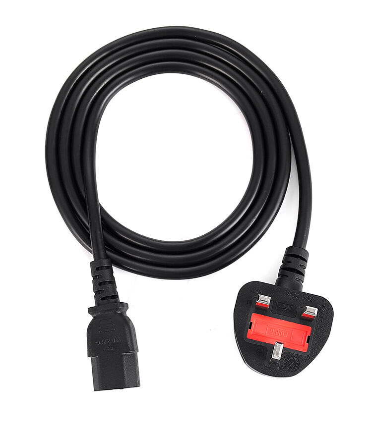 Buy Wholesale China British Uk Mains 3 Pin Plug Computer Power Cable ...