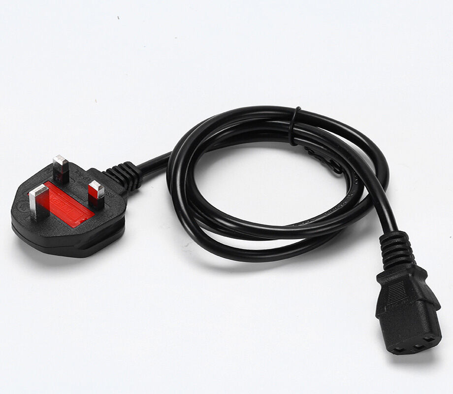 Buy Wholesale China British Uk Mains 3 Pin Plug Computer Power Cable ...
