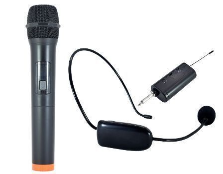 Wireless Microphone With Headmicrophone, Karaoke Microphone ...