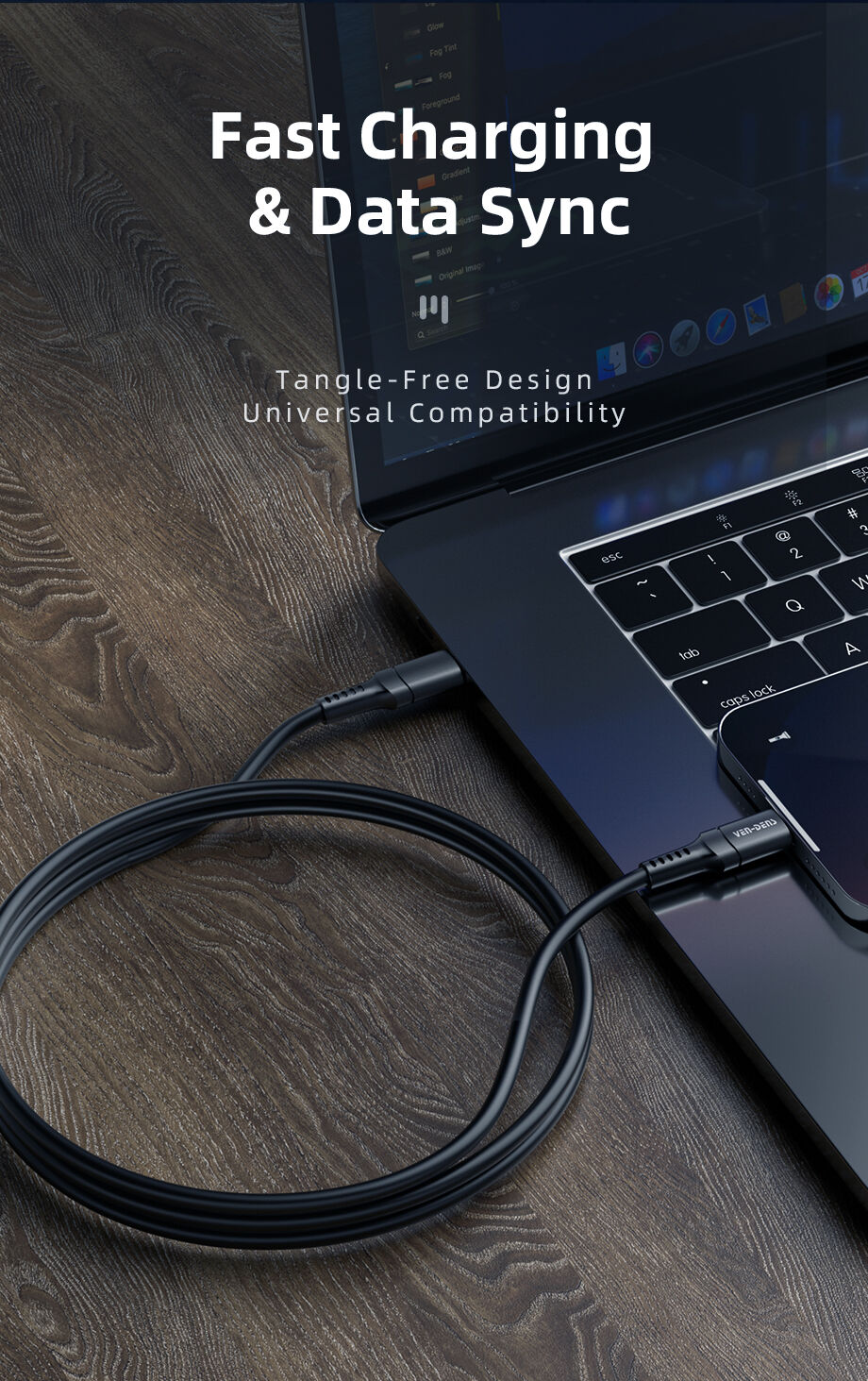 Oem Pd60w Tpe Type C To Type C Tinned Copper Data Cable Fast Charging ...