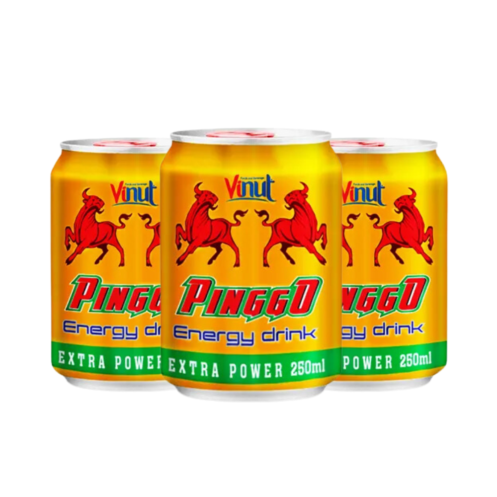 250ml Can Vinut Pinggo Bull Energy Drink Extra Power Free Sample ...