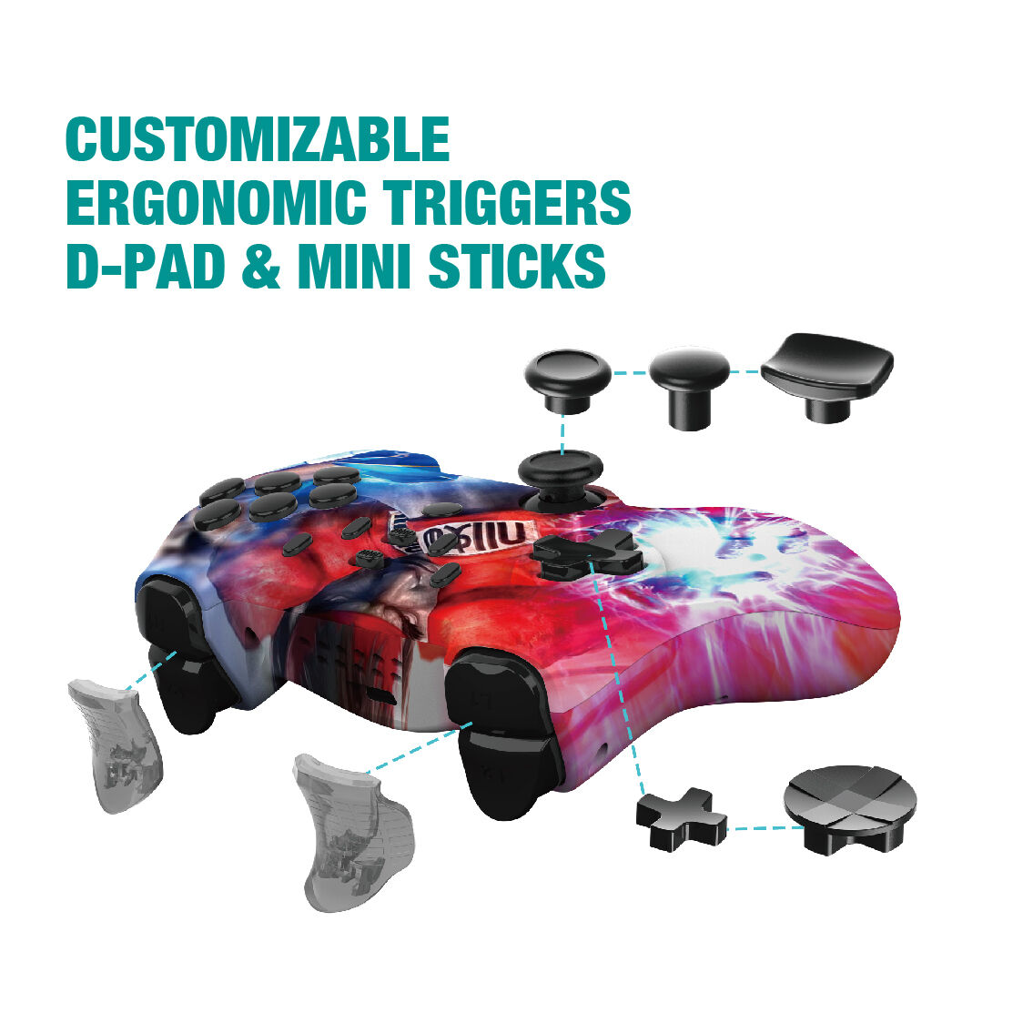 Buy Wholesale China Corded Fighting Controller For Pc, Nintendo Switch ...