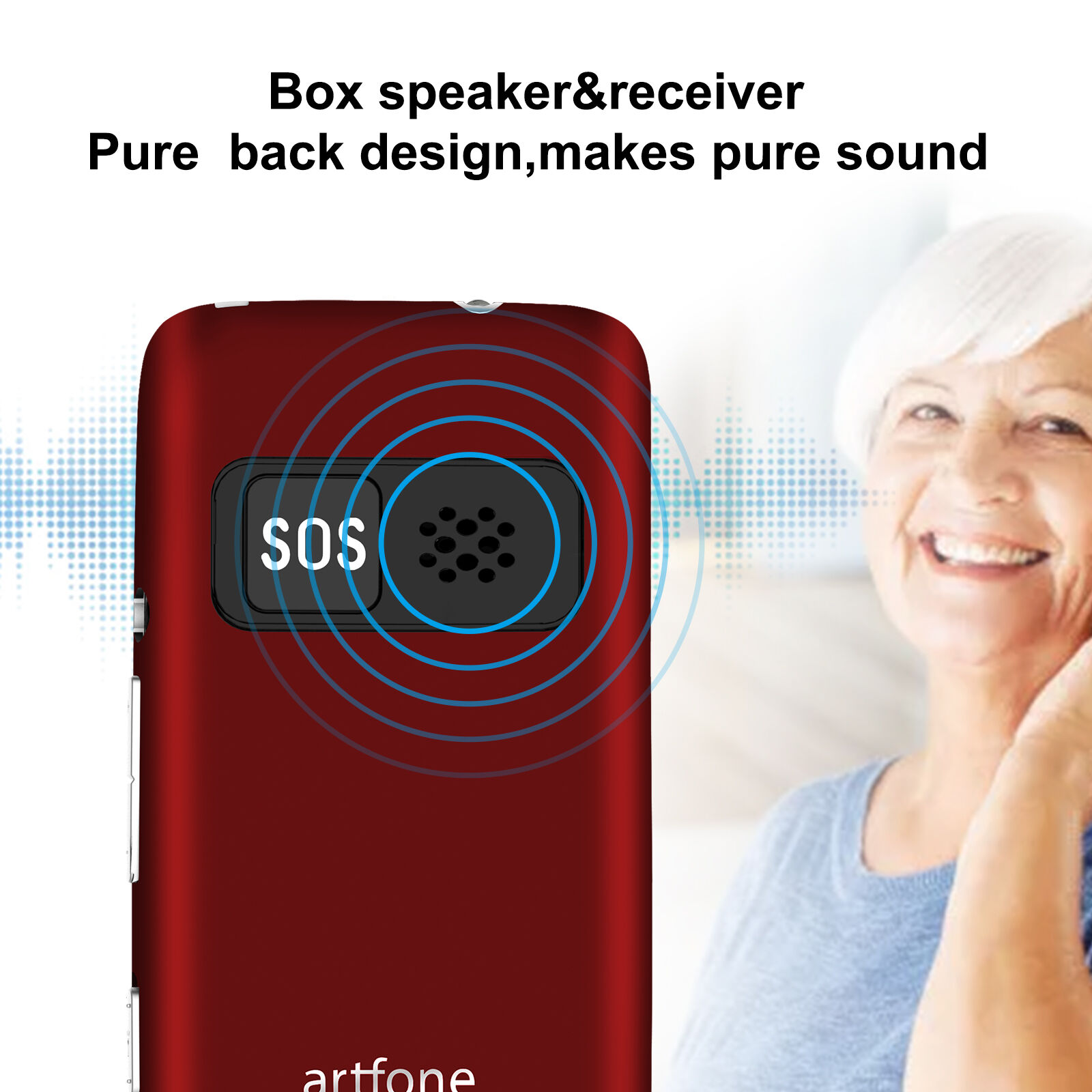 Artfone Manufacturer Senior Folding Phone Flip Mobile Phones Cell Phone Feature Phone Mobile ...