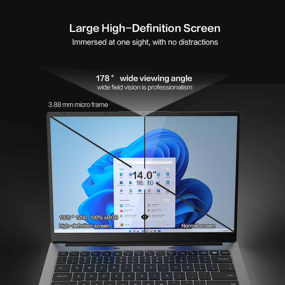Wholesale Brand New Laptop Core I3 I5 I7 14 Inch Windows 16gb Core I5 ...
