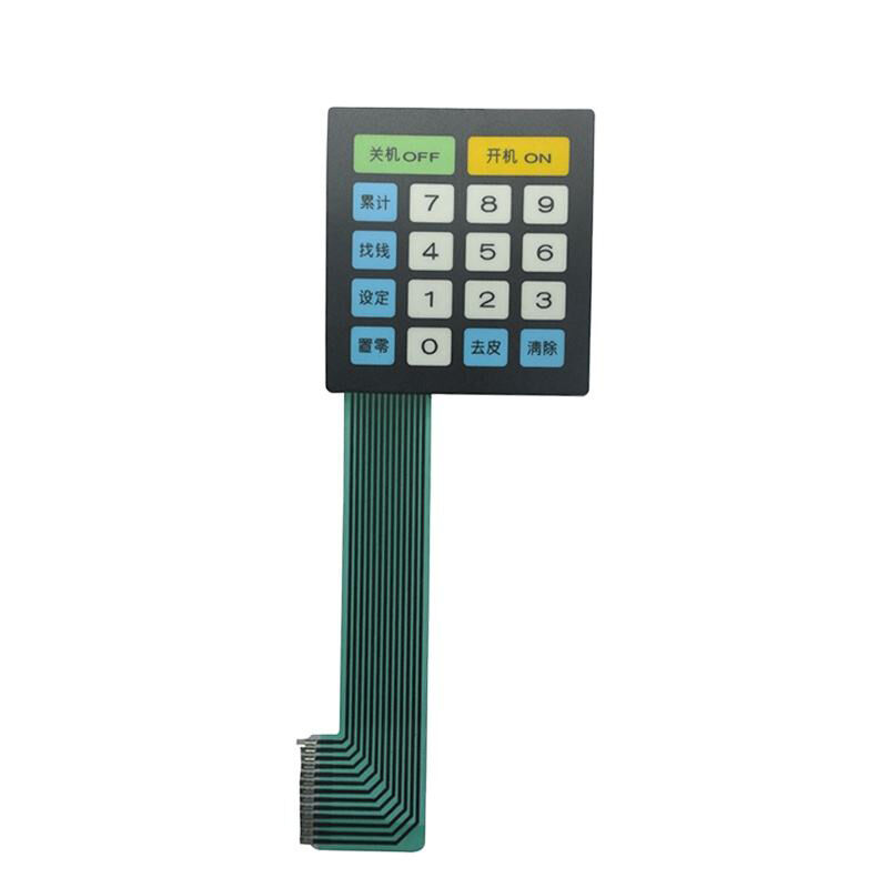 New Arrival Matrix Array 16 Key Metal Dome Touch Film Switch Keyboard ...