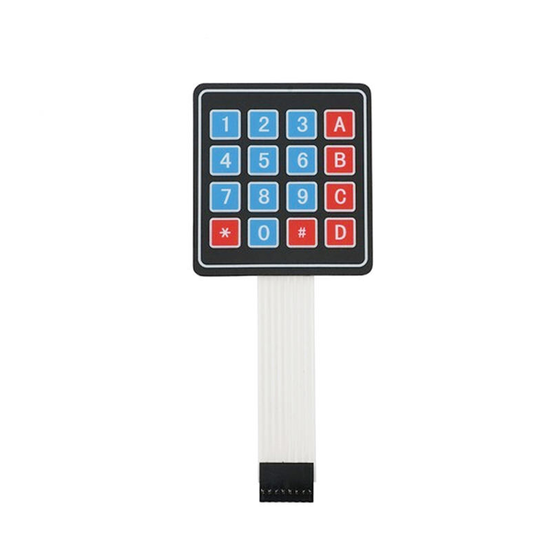 New Arrival Matrix Array 16 Key Metal Dome Touch Film Switch Keyboard ...