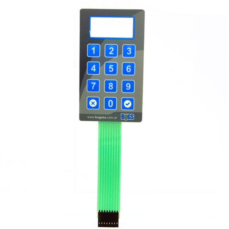 Matrix Array 16 Key Metal Dome Touch Film Switch Keyboard - China ...