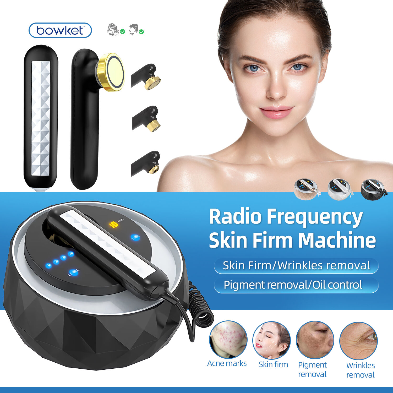 Bowket Face Lifting Device Facial Skin Tightening Machine - Buy China ...