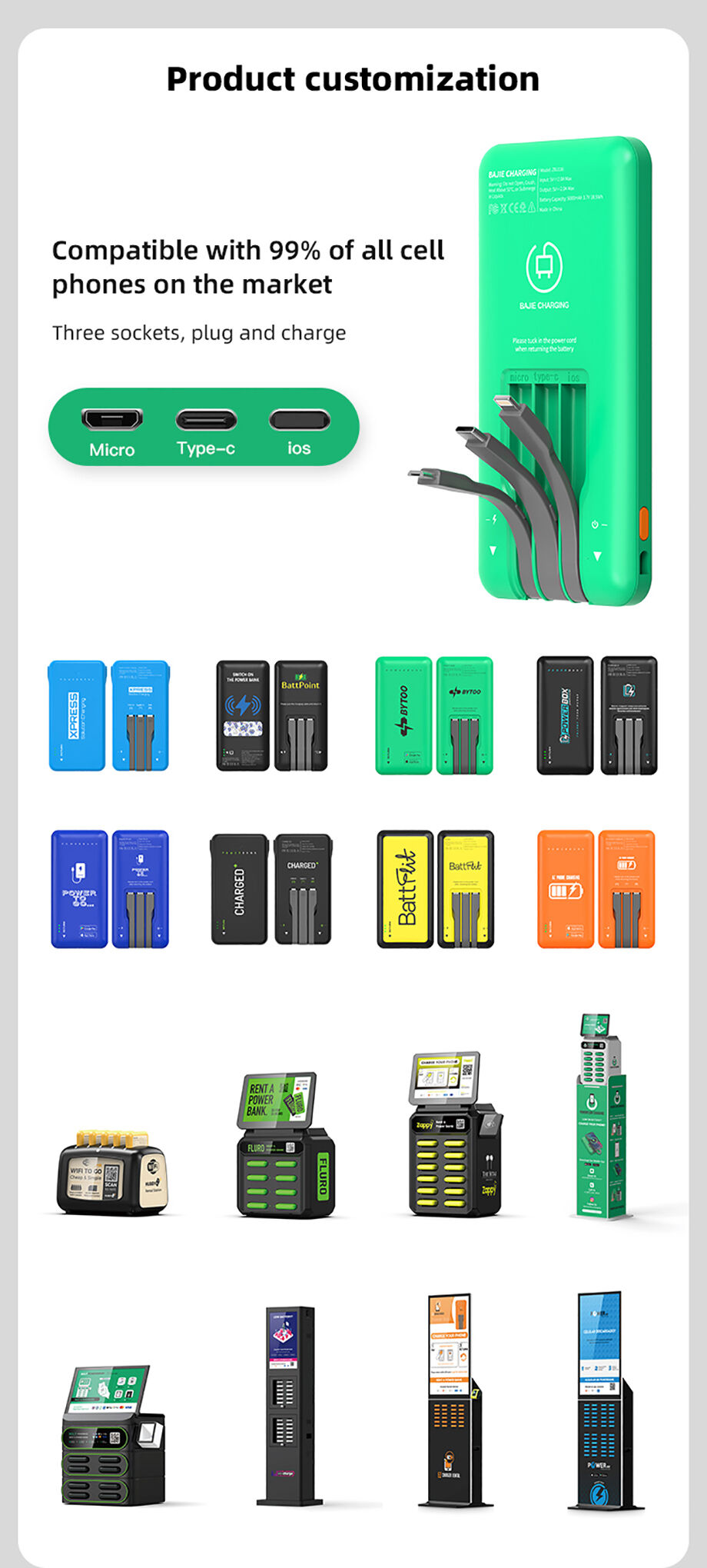 Bulk Buy China Wholesale 16 Slots Portable Power Station Stacking ...