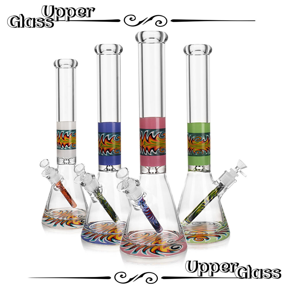 Upper Glass Wholesale Dry Herb Smoking Shisha14mm/18mm Glass Bong Glass ...