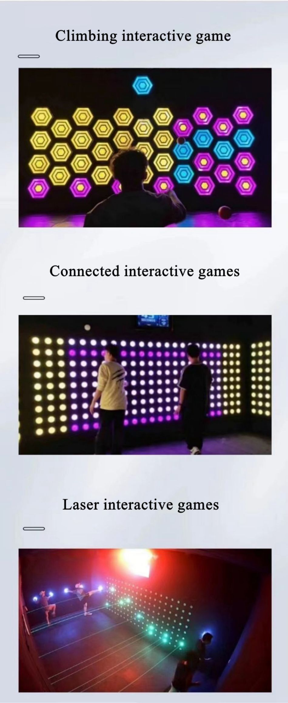 Wholesale Active Game Push Light Interactive Gaming Wall Panels Dance ...