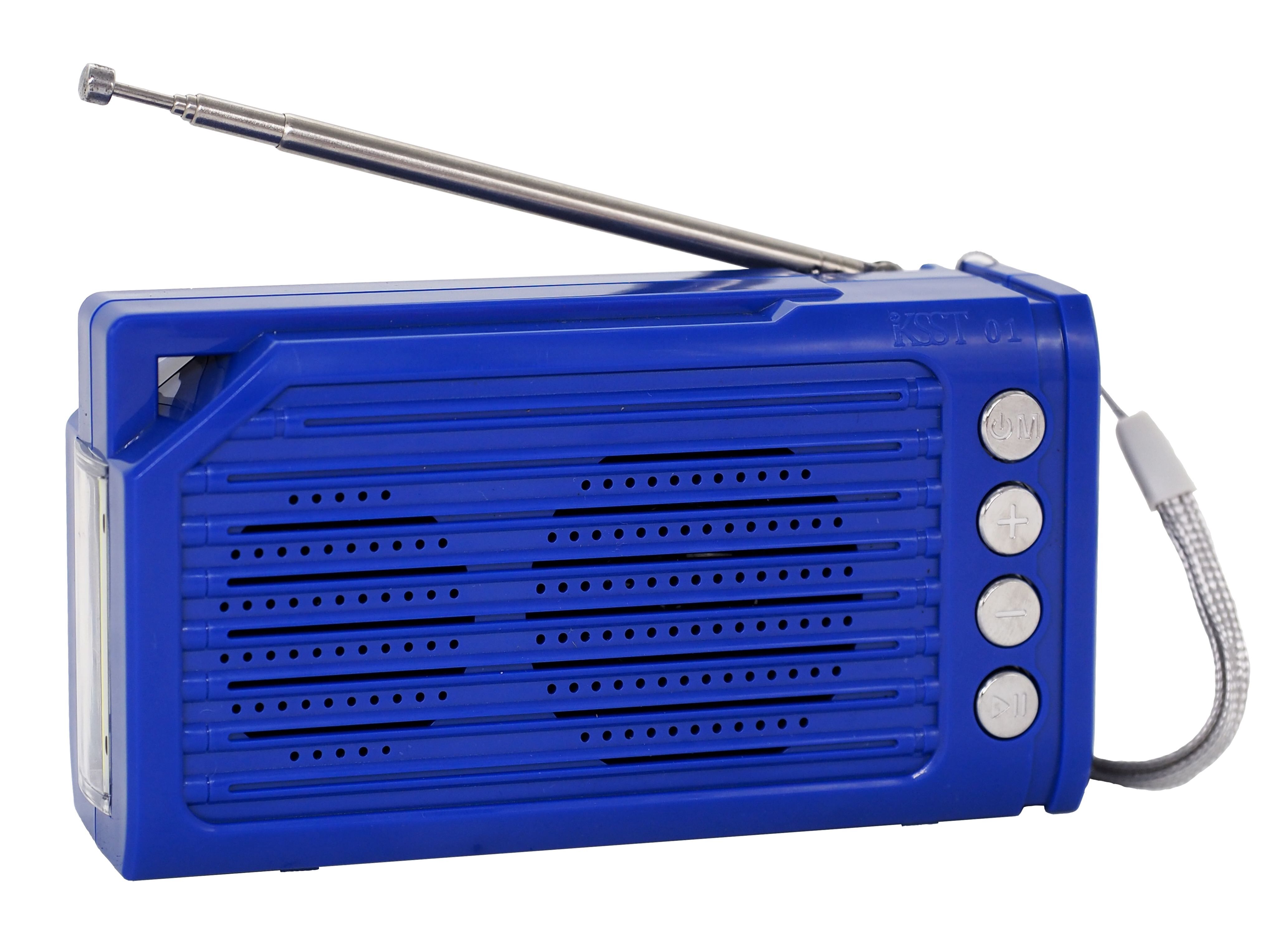 Twk01 Mini Wireless Portable Radio With Solar Panel Led Torch Light ...