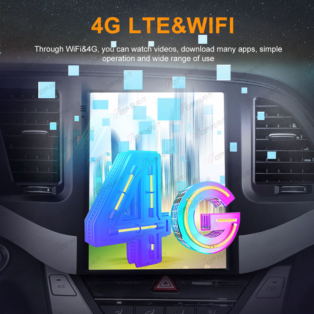 Topnavi Android Carplay Car Radio Multimedia Player Ips Touch Screen ...