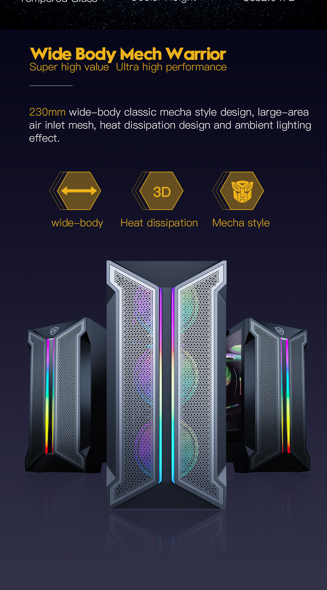 Bulk Buy China Wholesale Computer Box Matx Gaming Computer Case Oem Odm ...