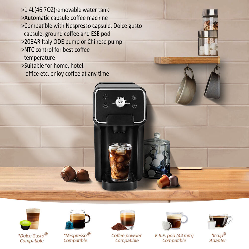 7 In 1 Multi Capsule Compatible With Nespreso Dolce Gusto Ese Pod ...