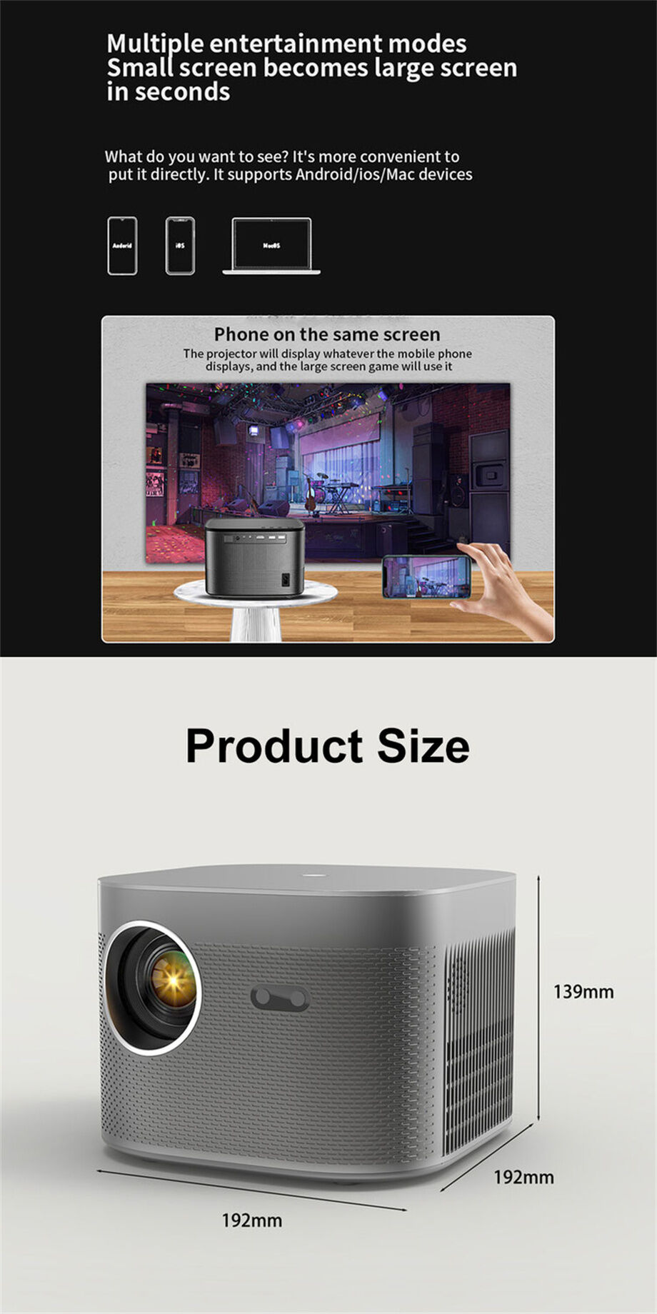 Bulk Buy China Wholesale Wholesale F18 Projector 4k Android Smart ...