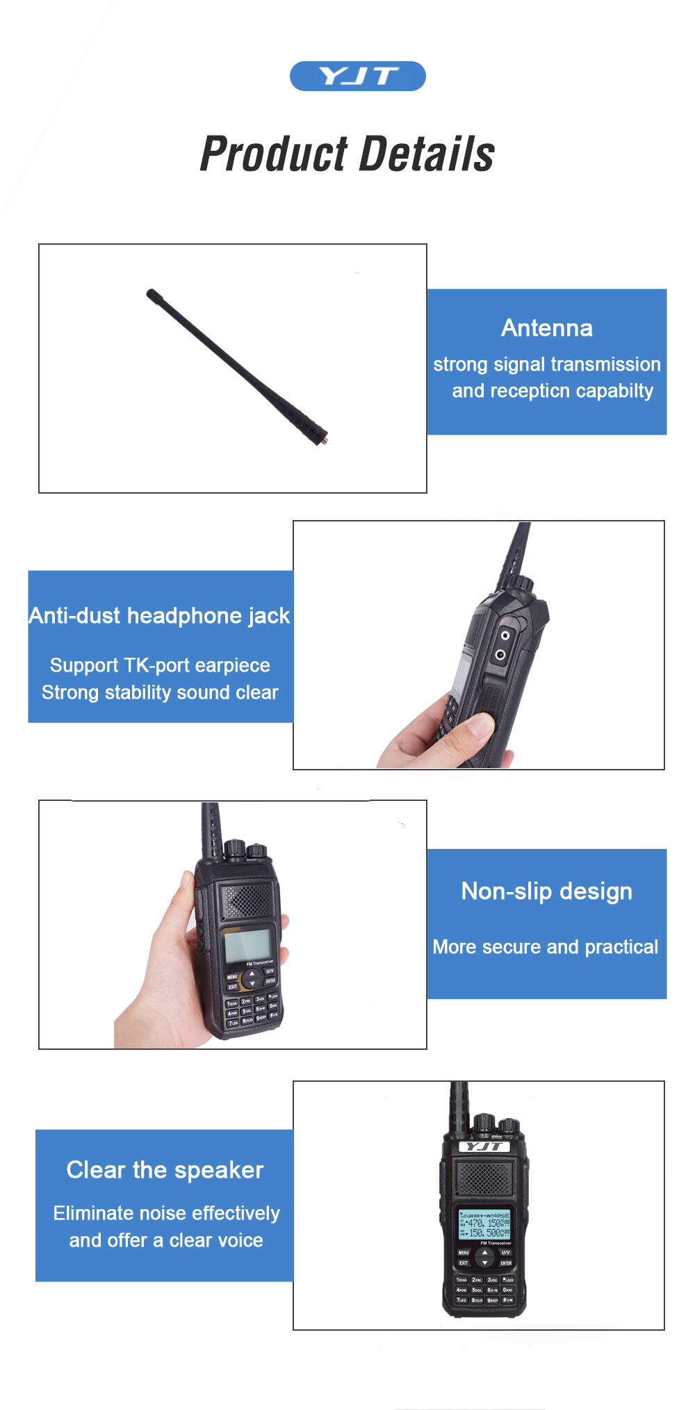 Bulk Buy China Wholesale Uv-9000 10w Vhf&uhf Portable Best Two Way ...