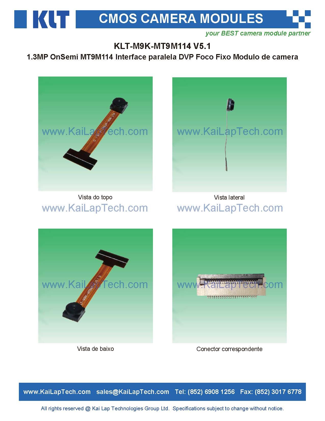 Buy Wholesale Hong Kong SAR Klt-m9k-mt9m114 V5.1 1.3mp Mt9m114 ...