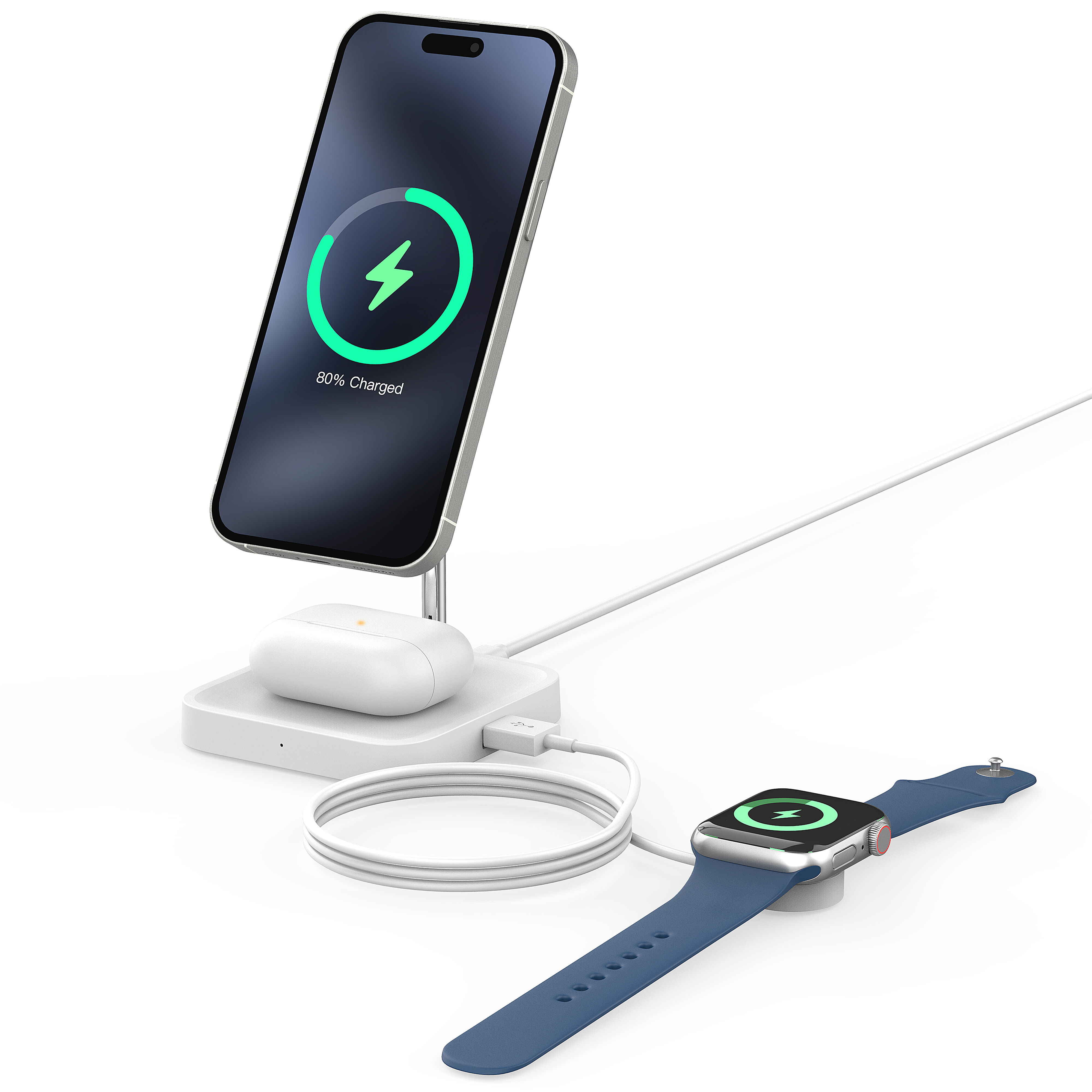 Top 3-in-1 Multi-function Wireless Charging Qi2 Fast Magnetized ...