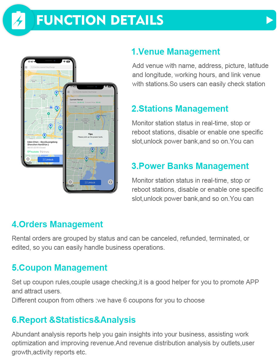 Trending Now Public Power Bank Rental Station Portable Charger Power ...