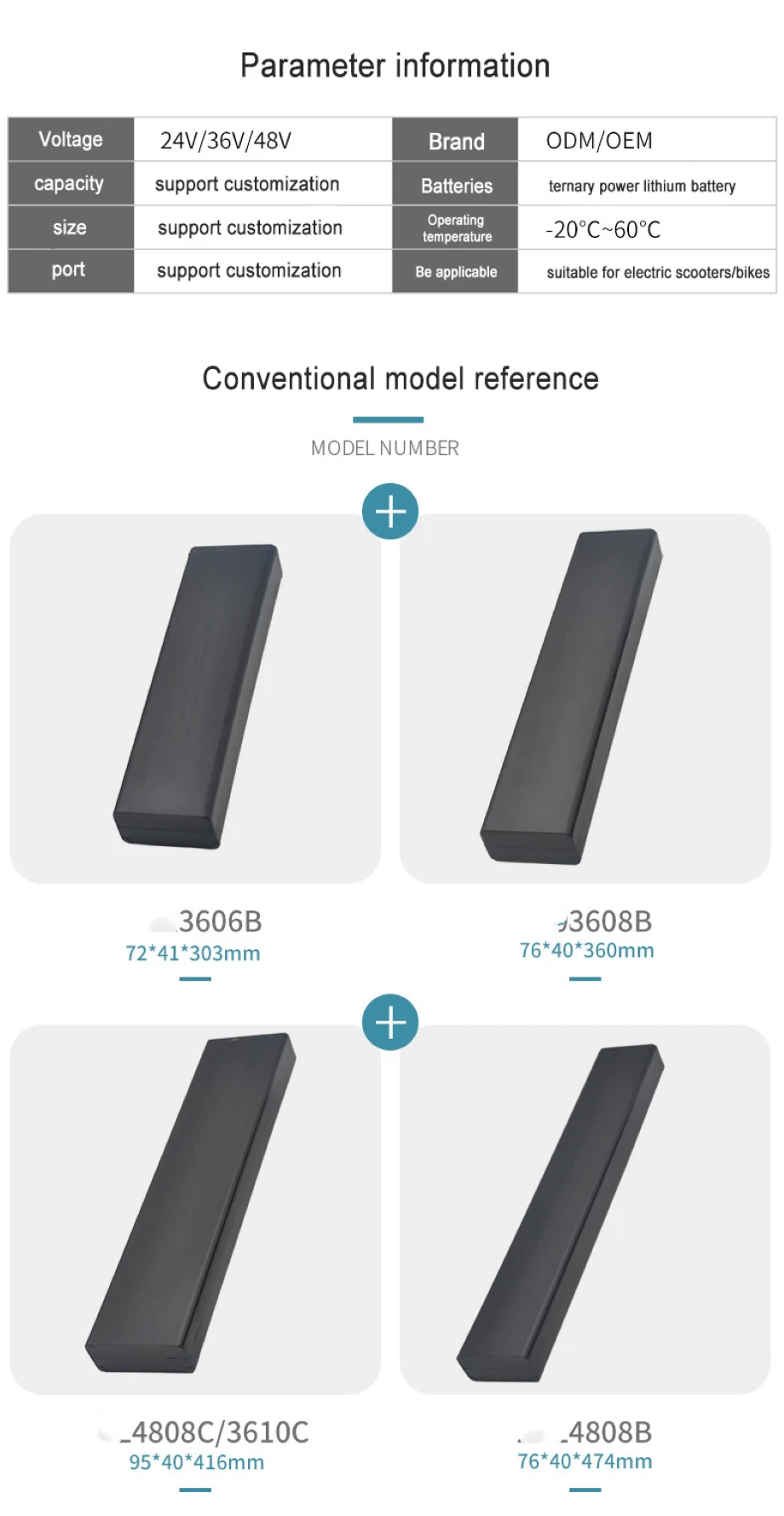 Bulk Buy China Wholesale Oem 36v 6ah Electric Scooter Lithium Battery ...