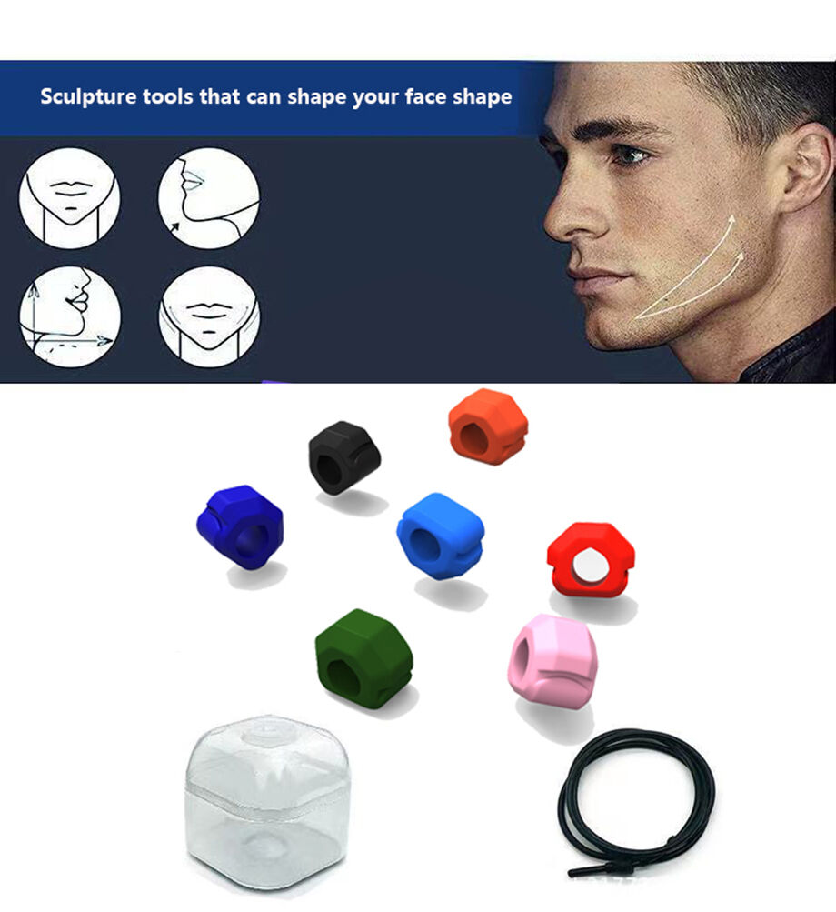 Silicone Jaw Facial And Neck Exerciser Jaws Toys Jaw Exerciser Chew ...