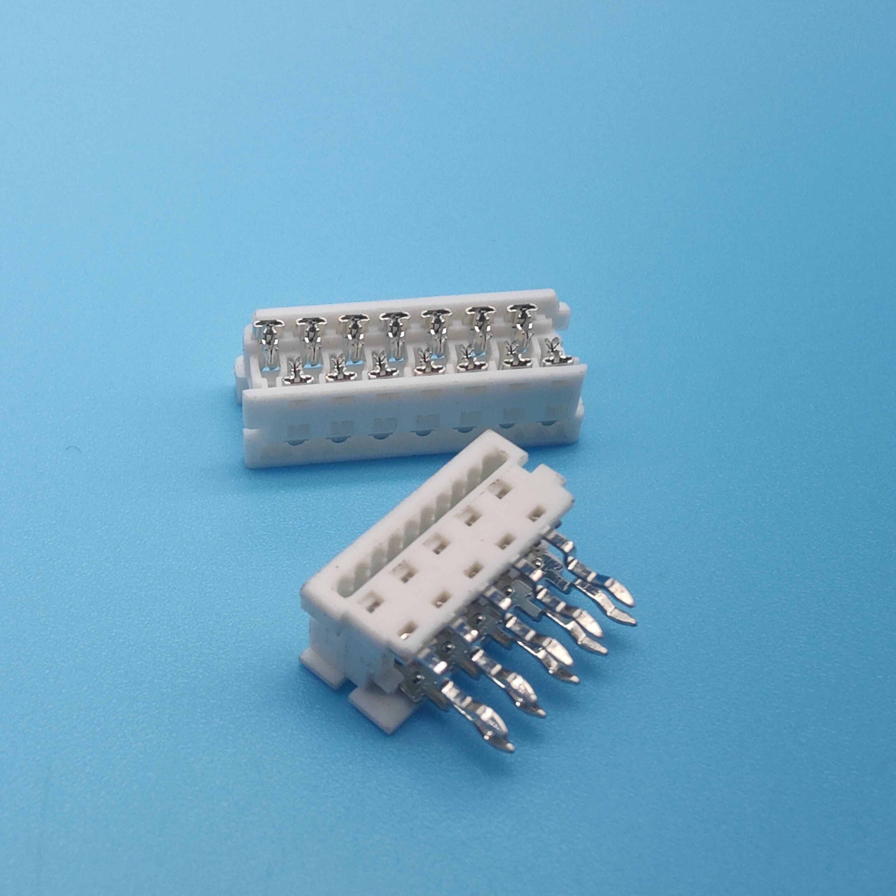 Buy China Wholesale Idc Connectors 2.54mm Pitch White Color Tin Plated ...