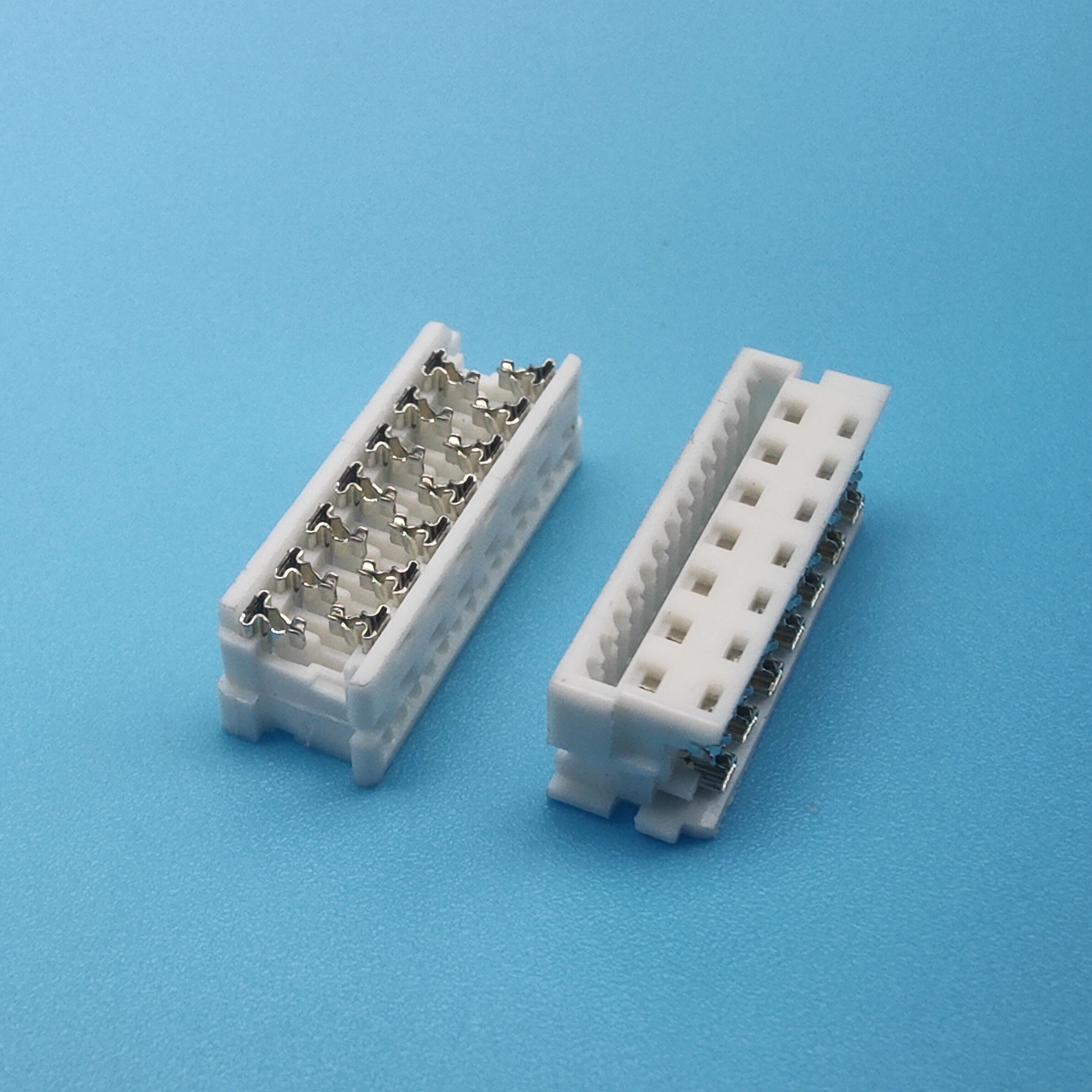 Buy China Wholesale Idc Connectors 2.54mm Pitch White Color Tin Plated ...