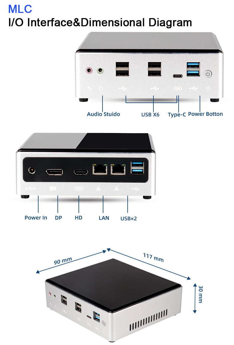 Sungpo Office Mini Pc Mini Gaming Pc Intel I5-10210u/i7 10610u 2sodimm ...