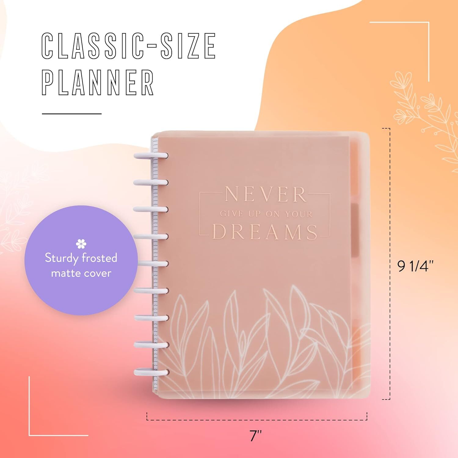 Planner Undated Classic-size Planner Journal Bundle With 100-sheet ...