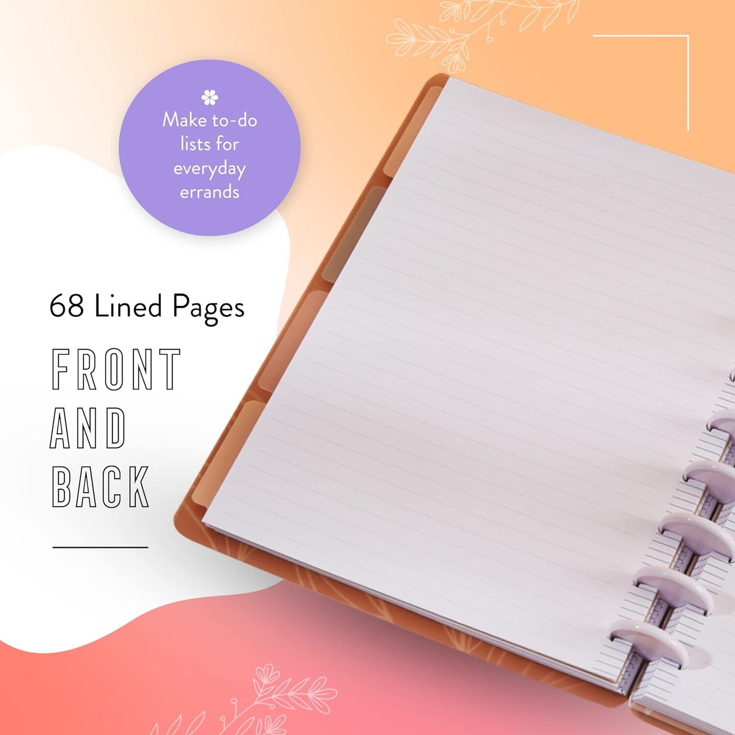 Planner Undated Classic-size Planner Journal Bundle With 100-sheet ...
