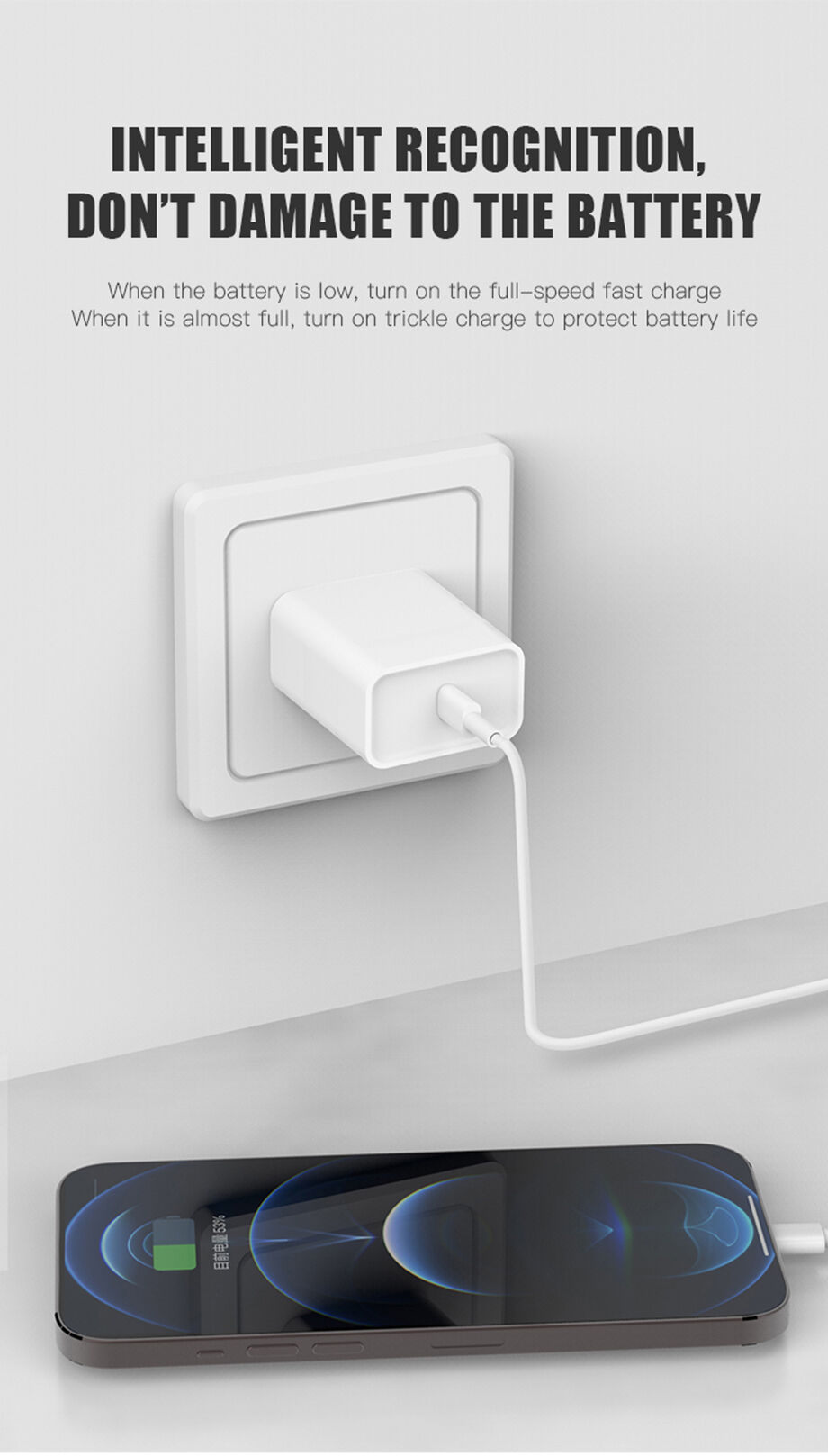 Buy Wholesale China Original Usbc Fast Charging 20w Pd Power Adapter ...