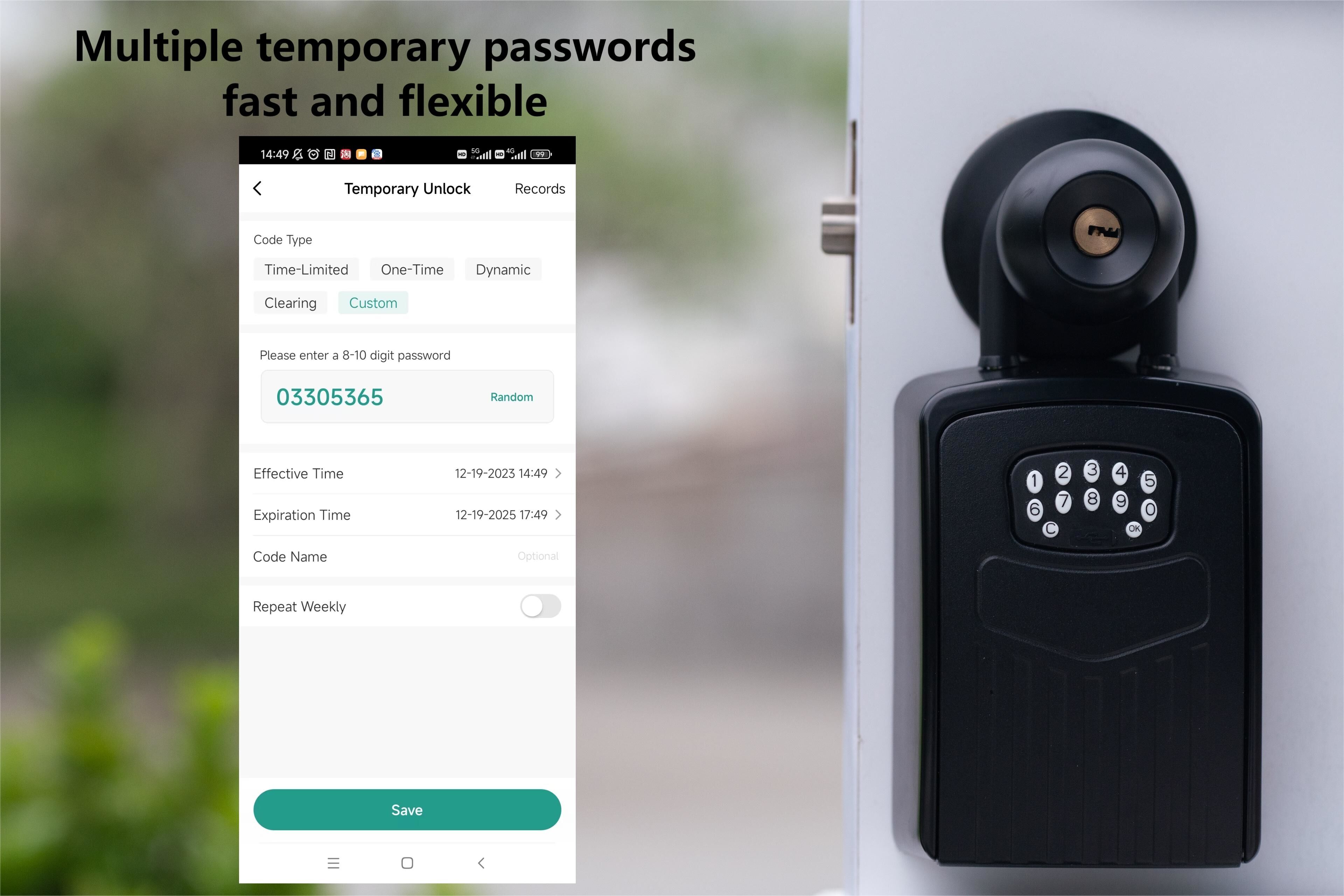 Bulk Buy China Wholesale Smart Large Key Safe Lock Box Tuya App ...