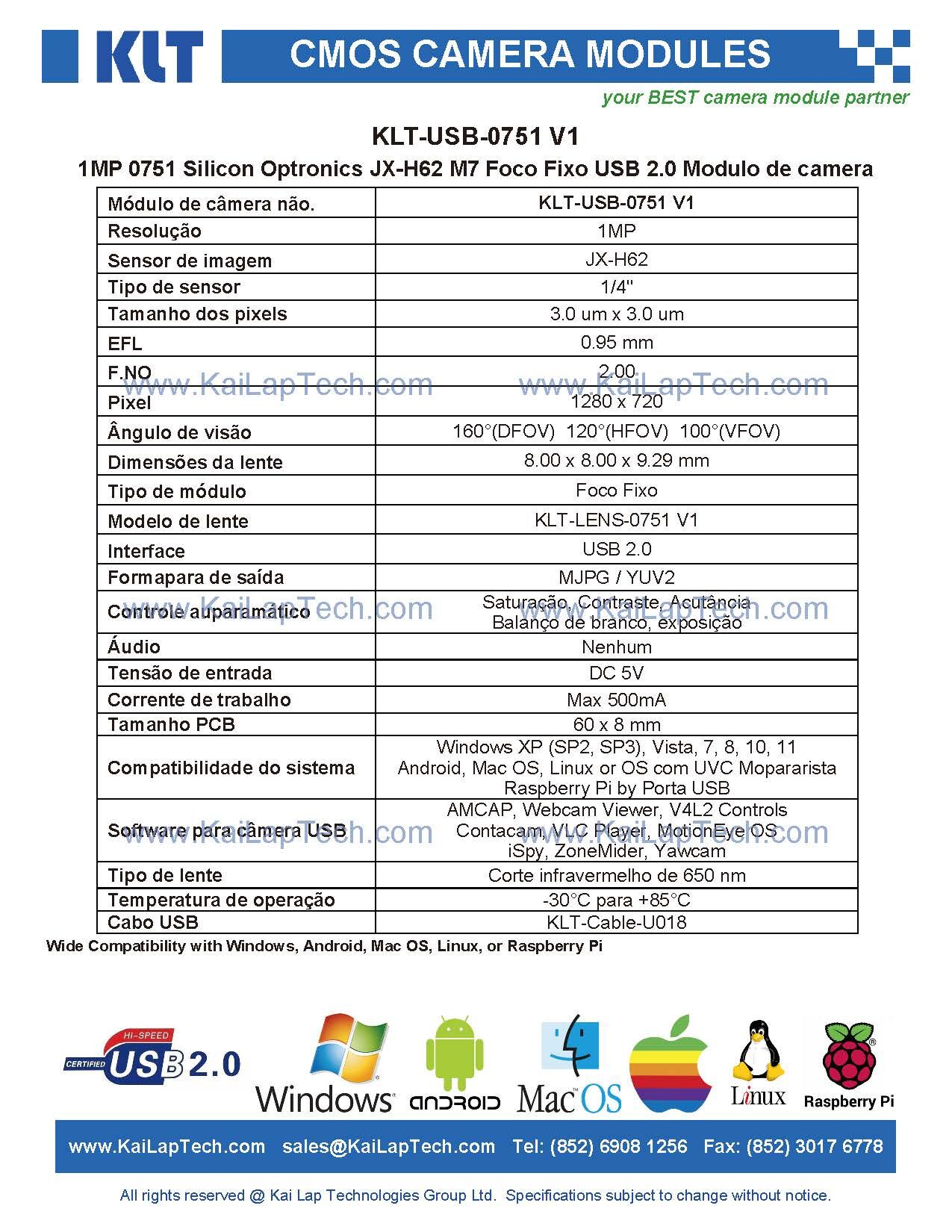 Buy Wholesale Hong Kong SAR Klt-usb-0751 V1 1mp 0751 Silicon Optronics ...