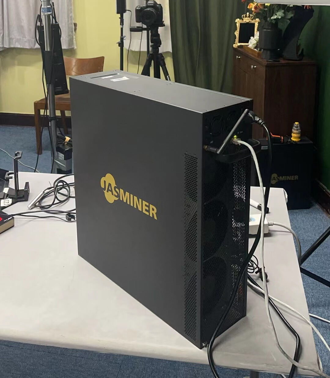 New Jas Miner X16-qe 1650mh/s Hashrate Low Power Of 550w Server Mine ...