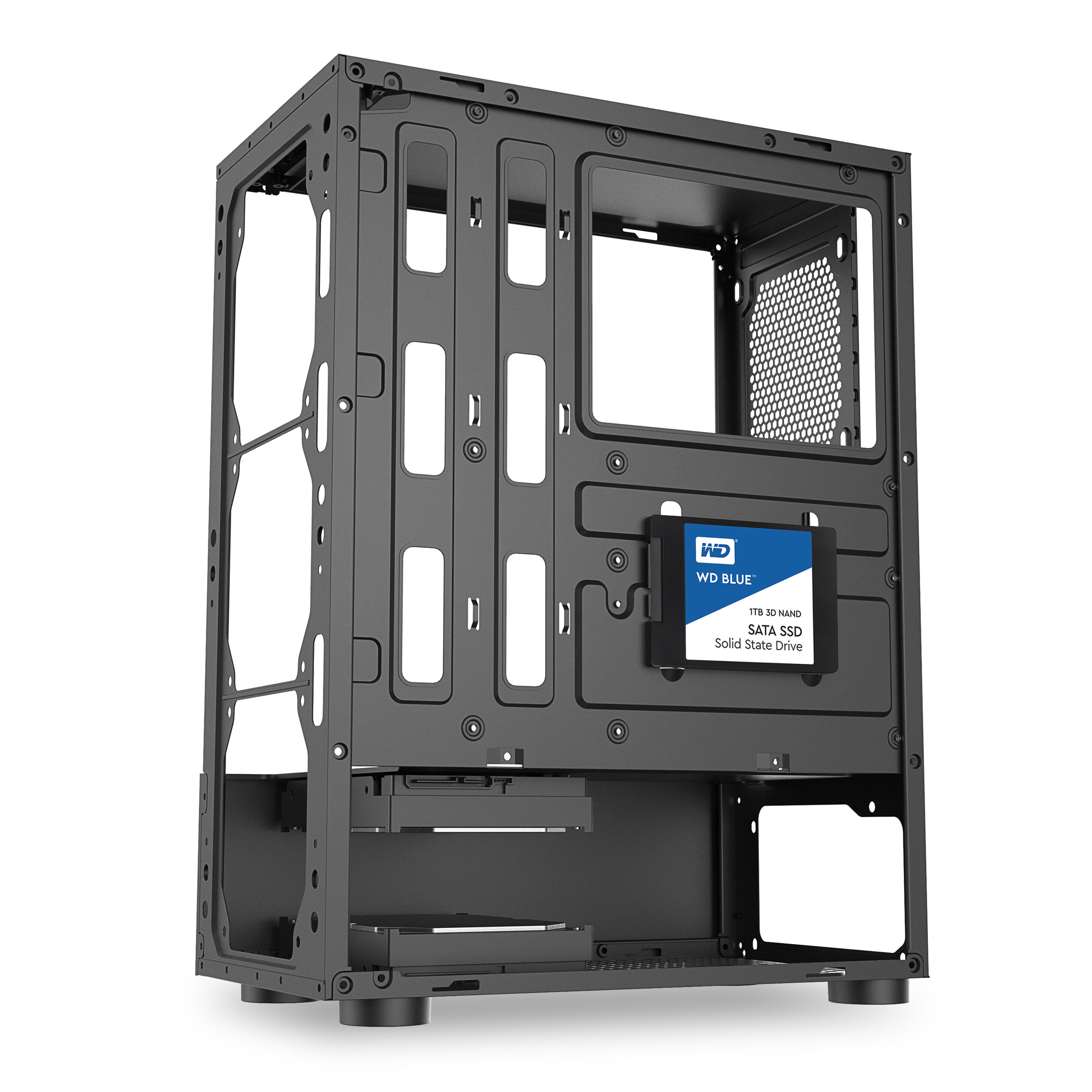 Buy China Wholesale Full Tower Atx Motherboard Support Gaming Pc Case ...