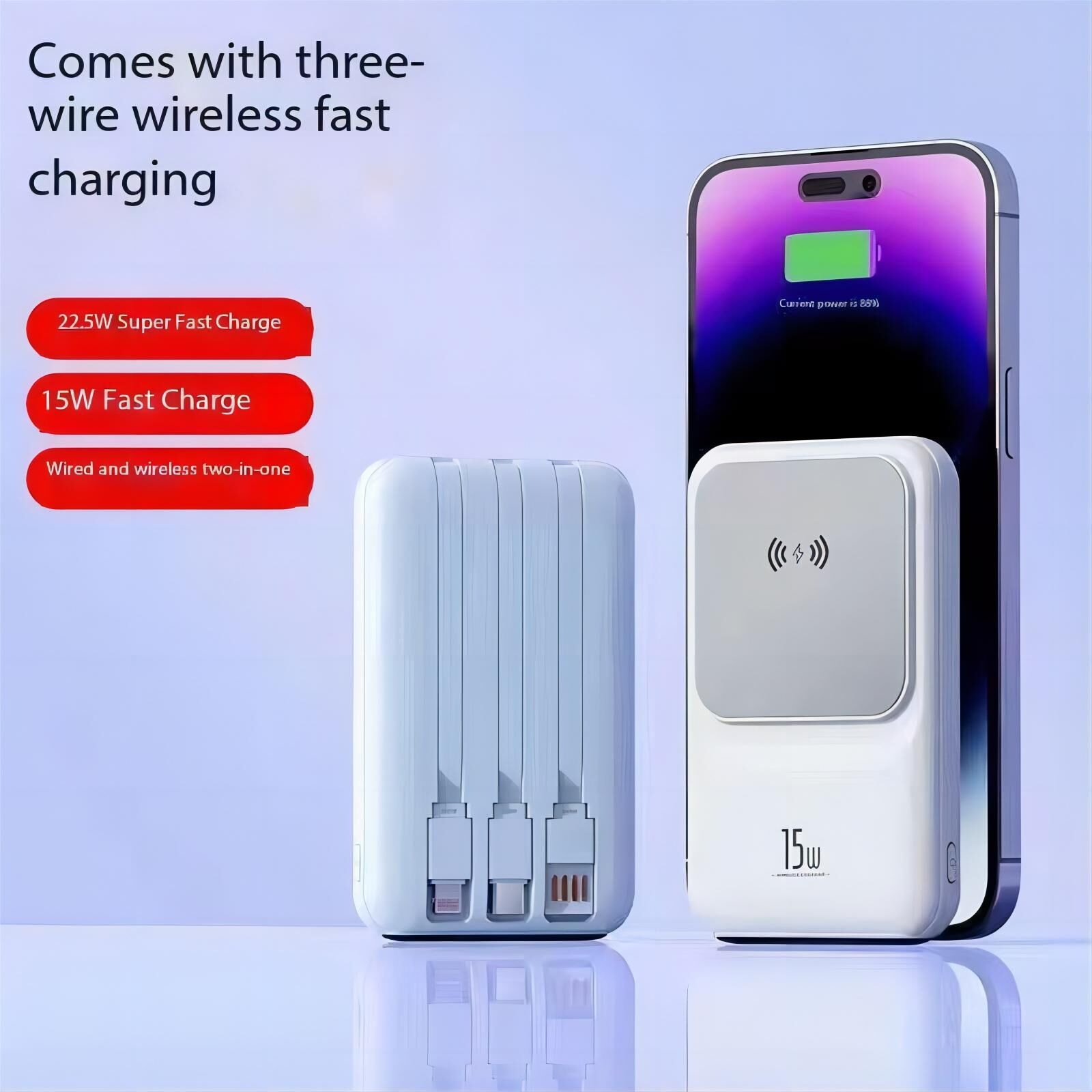 Manufacturer Price Wireless Power Bank Magsafe Power Bank 10000mah Fast ...